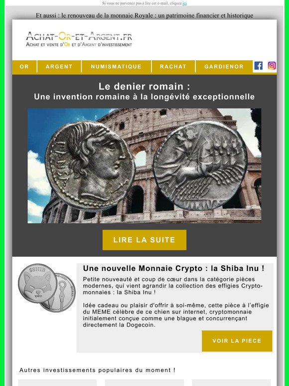 achat-or-et-argent.fr: Denier romain : une invention romaine à la ...