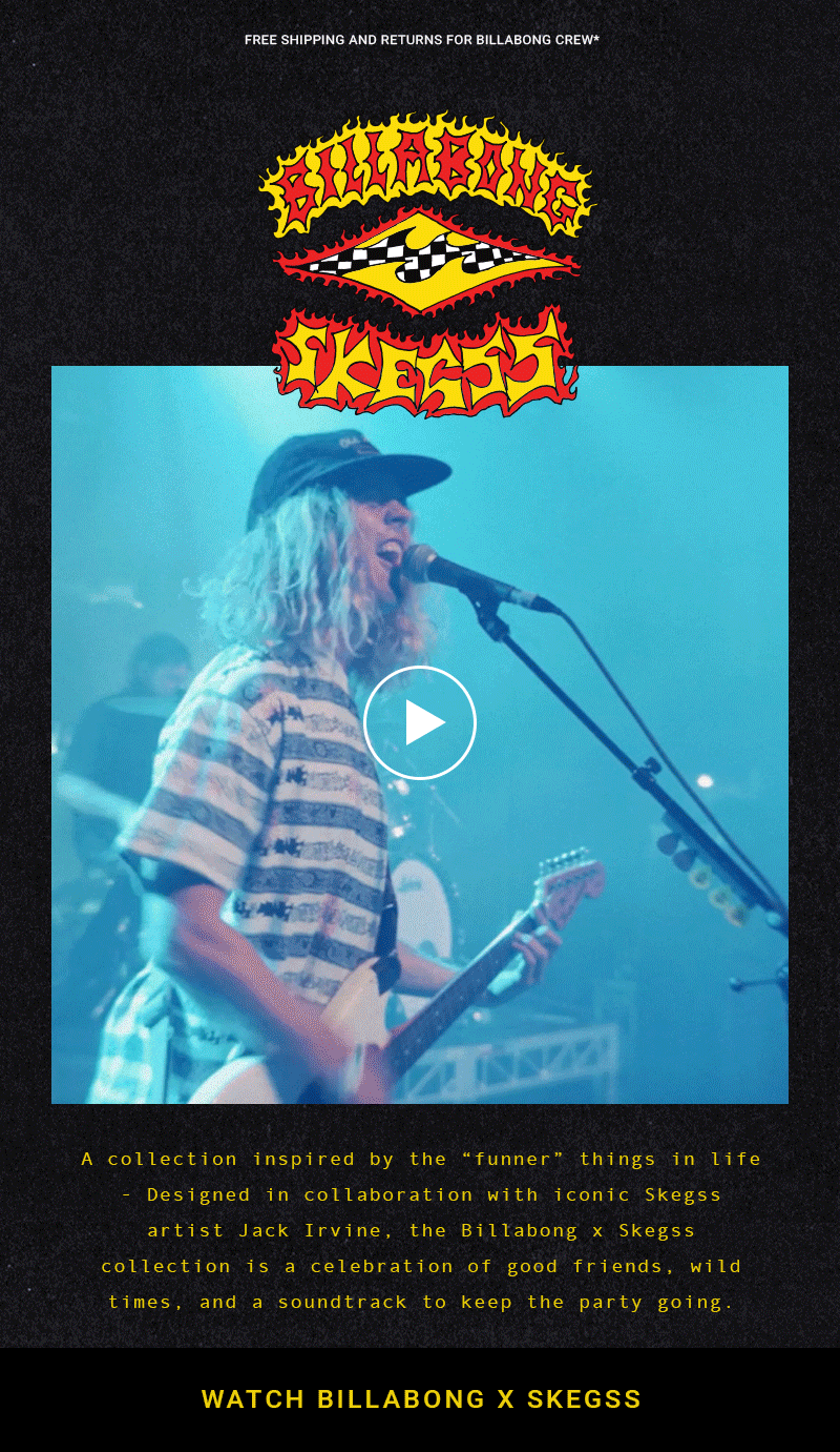 Billabong: Billabong x Skegss: When pub rock goes global | Milled