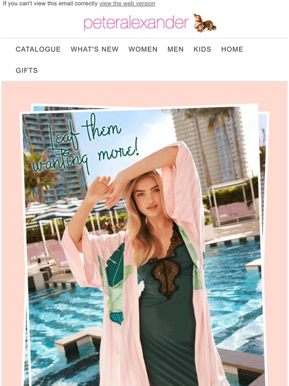 Peter Alexander: The print for summer is here! | Milled