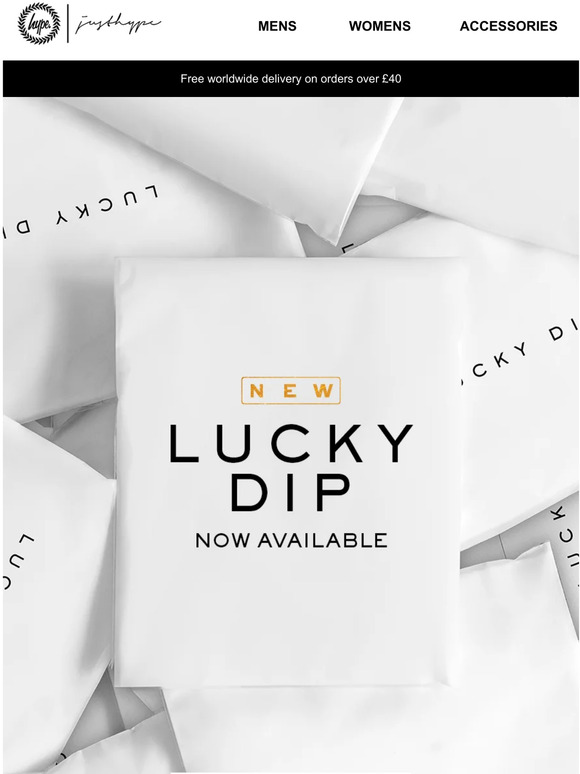 Hype: Hype. All-new Lucky Dip now available! | Milled