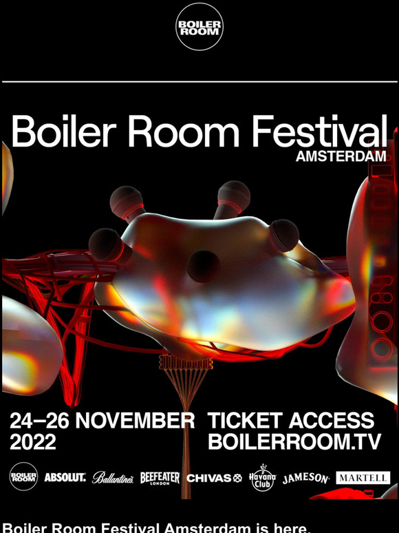 Boiler Room: Boiler Room Festival Amsterdam — just announced | Milled