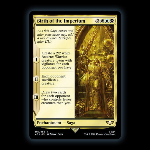 Magic: The Gathering: Step into the power-armor of the Imperium. | Milled