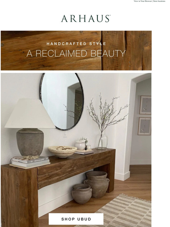 Arhaus: Discover Our Favorite Console | Milled