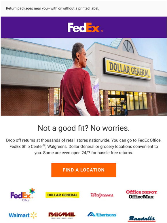FedEx: Easy returns = zero buyer's remorse | Milled