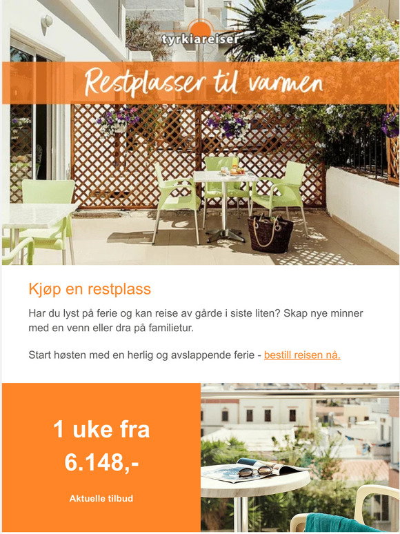 Tyrkiareiser: Restplasser til varmen ☀️🔥 | Milled