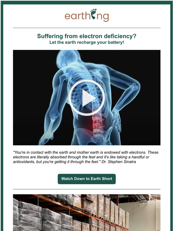 earthing: Are you suffering from electron deficiency? | Milled