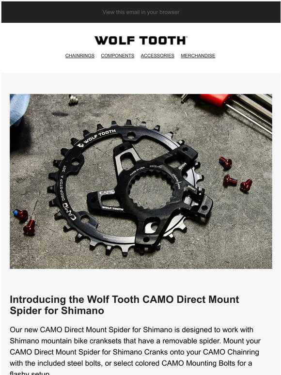 Wolf Tooth Components: Introducing the CAMO Direct Mount Spider for ...