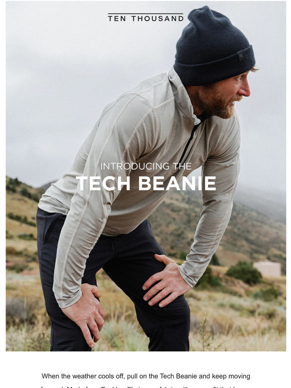 Ten Thousand: Introducing The Tech Beanie | Milled