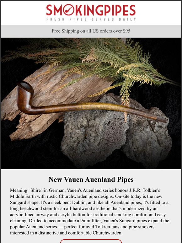 Smokingpipes: Vauen Auenland Pipes | Introducing the New Sungard Shape ...