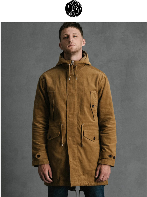 Pretty Green: The Insignia Corduroy Parka | Milled