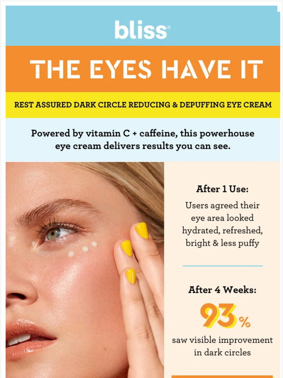 Bliss: Open For Real Eye-Opening Results | Milled