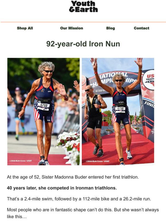 Youth & Earth: 92-year-old IRON Nun (Incredible Story) | Milled