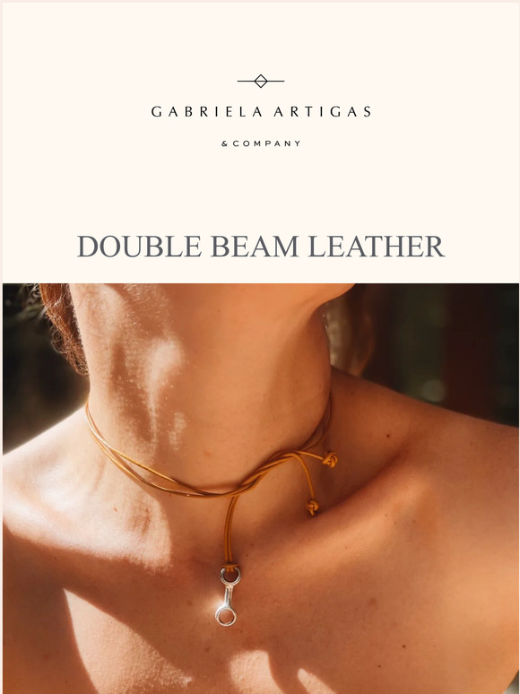 Gabriela Artigas: New Arrival: Double Beam Leather | Milled