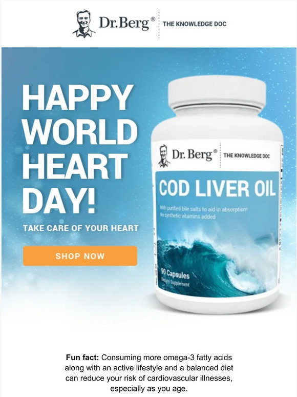 Dr. Berg: It’s World Heart Day, Leila! | Milled