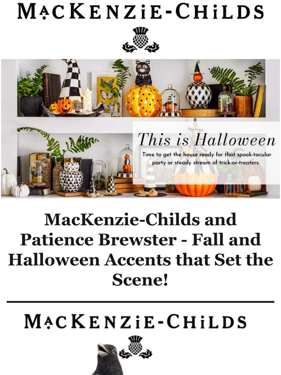 Wooden Duck Shoppe: 🧙‍♀️ Welcome MacKenzie-Childs & Patience Brewster ...