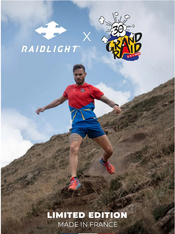 Raidlight: Limited Edition Grand Raid Reunion collection, Made in the ...