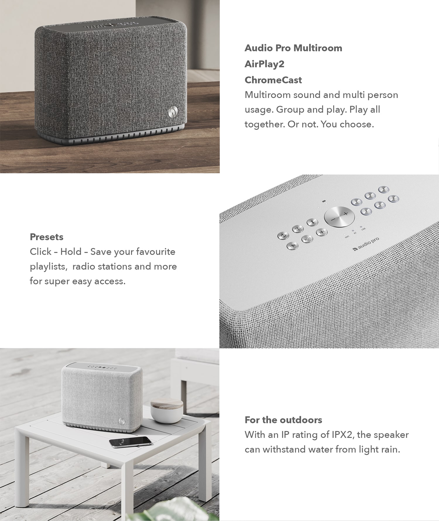 Maze Living: Introducing the Audio Pro A15 Portable Multi Room Speaker ...