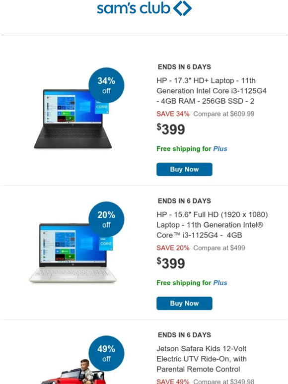 Sam's Club: Think fast! New Shocking Values are in | Milled