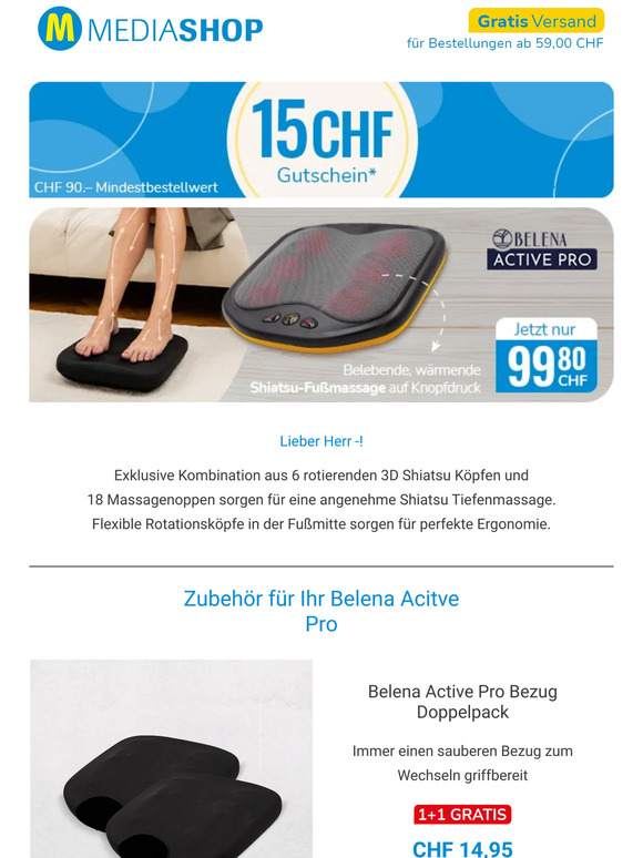 Mediashop: Shiatsu-Fußmassage auf Knopfdruck | Milled