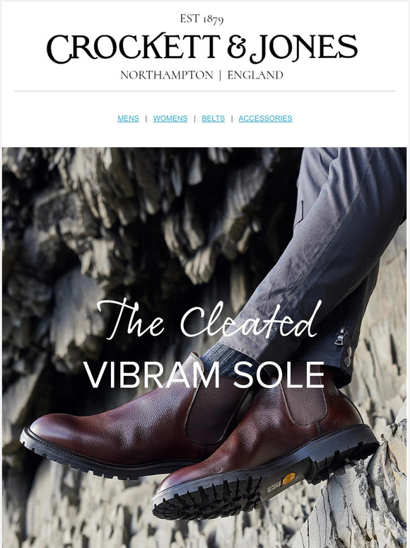 CROCKETT AND JONES: The Cleated Vibram Sole | Milled