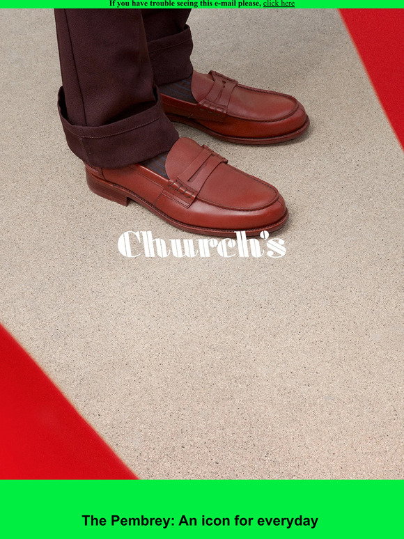 Church's Footwear UK: Your go to dress down shoe | Milled