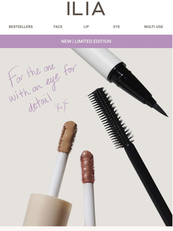 ILIA Beauty: For your eyes only | Milled