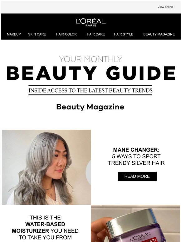 Loreal Paris USA: Your Monthly Beauty Guide | Milled