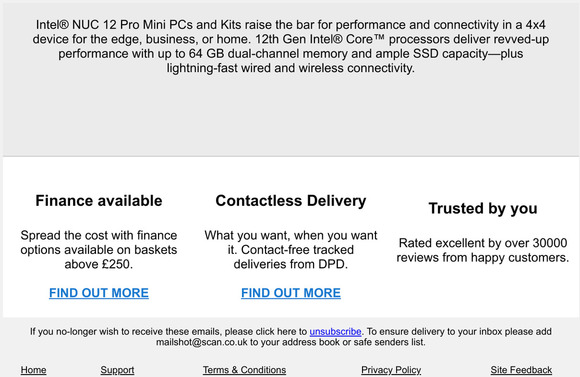 Scan: Intel NUC 12th Gen now at SCAN | Milled