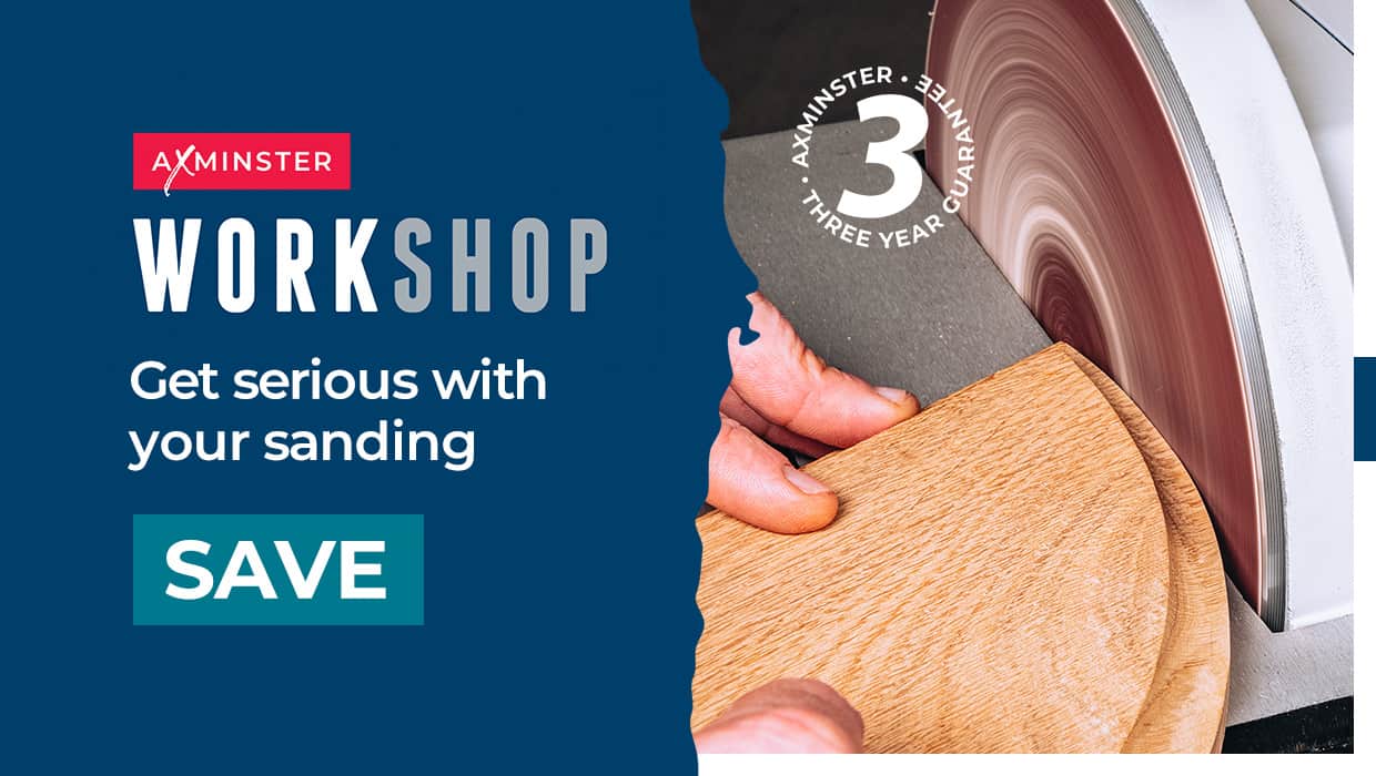 Axminster Tools: Axminster Workshop Sanders | Milled