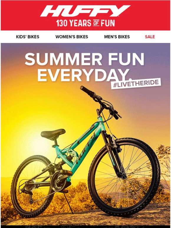 Huffy: 👋 Wave bye to summer with new wheels! | Milled