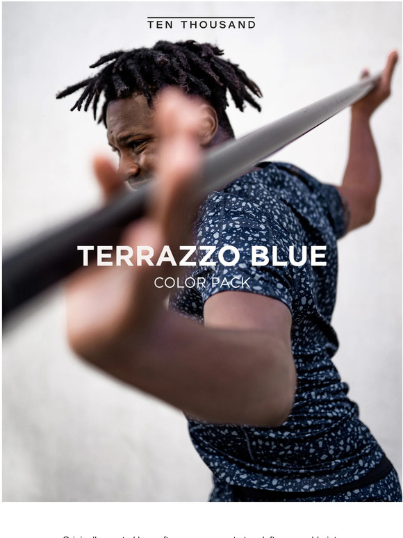 Ten Thousand: Terrazzo Blue Is Here | Milled