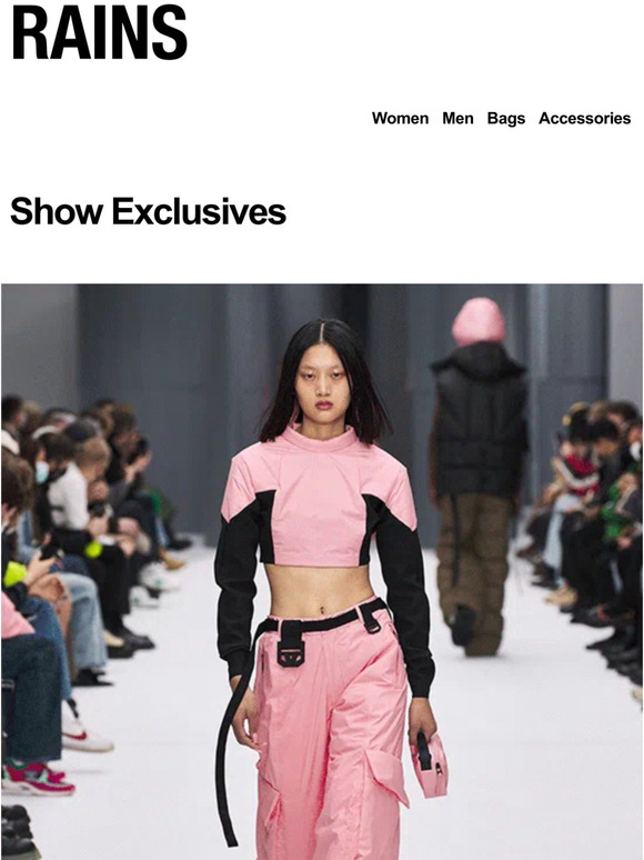 RAINS: New drop: Show Exclusives | Milled