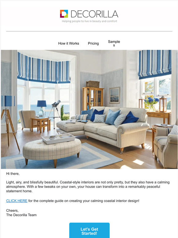 Decorilla: Coastal Interior Design: Essential Tips For A Modern Beach ...