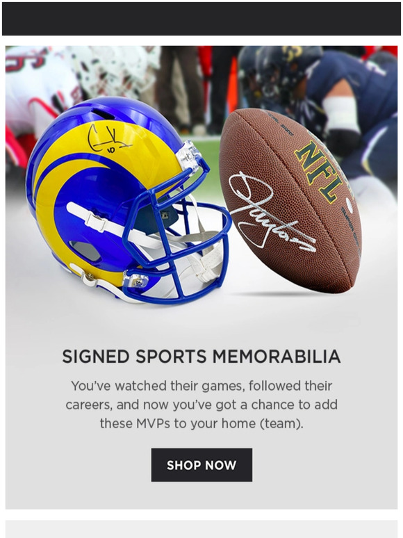 Touch of Modern: Limited-Edition NFL Collectibles! Plus, Modern Tanto ...