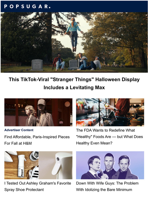 POPSUGAR: This TikTok-Viral "Stranger Things" Halloween Display ...