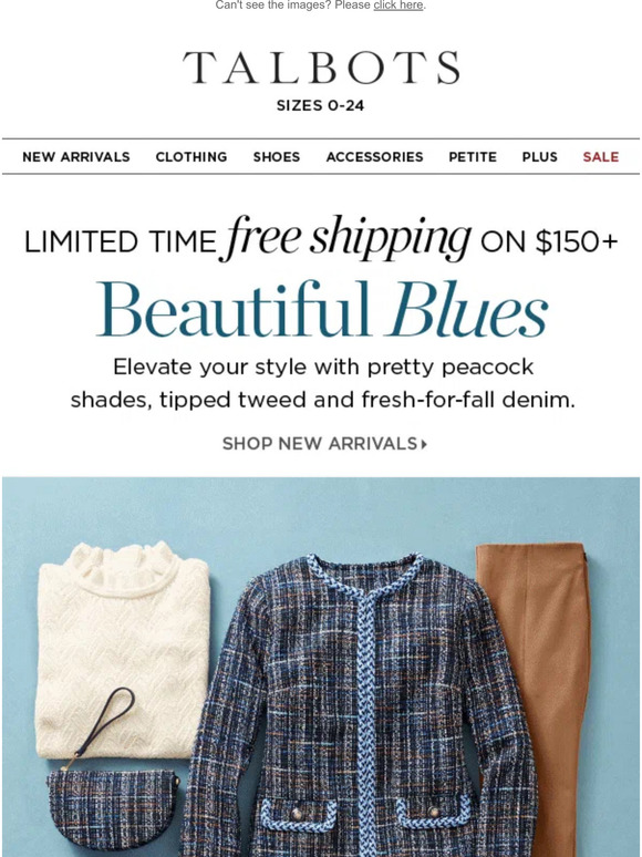 Talbots: Don’t miss our CUSTOMER APPRECIATION EVENT! | Milled