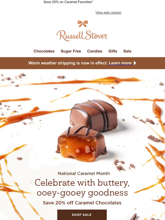 Russell Stover: Celebrate National Caramel Month | Milled