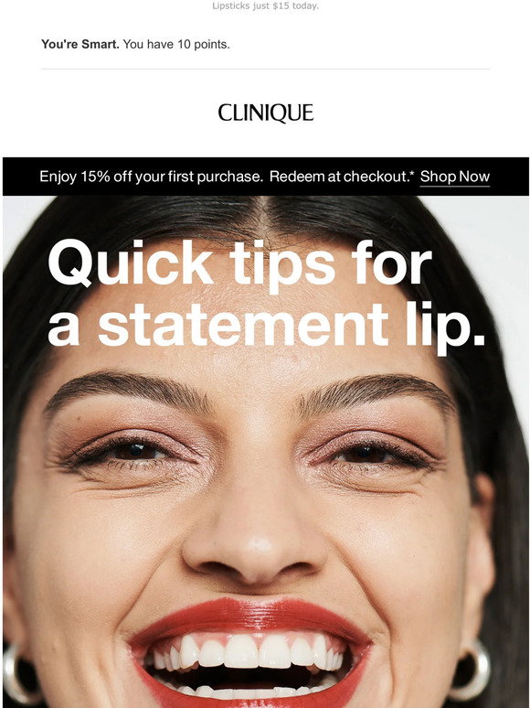 Clinique: 4 steps to the perfect fall lip🍁 | Milled