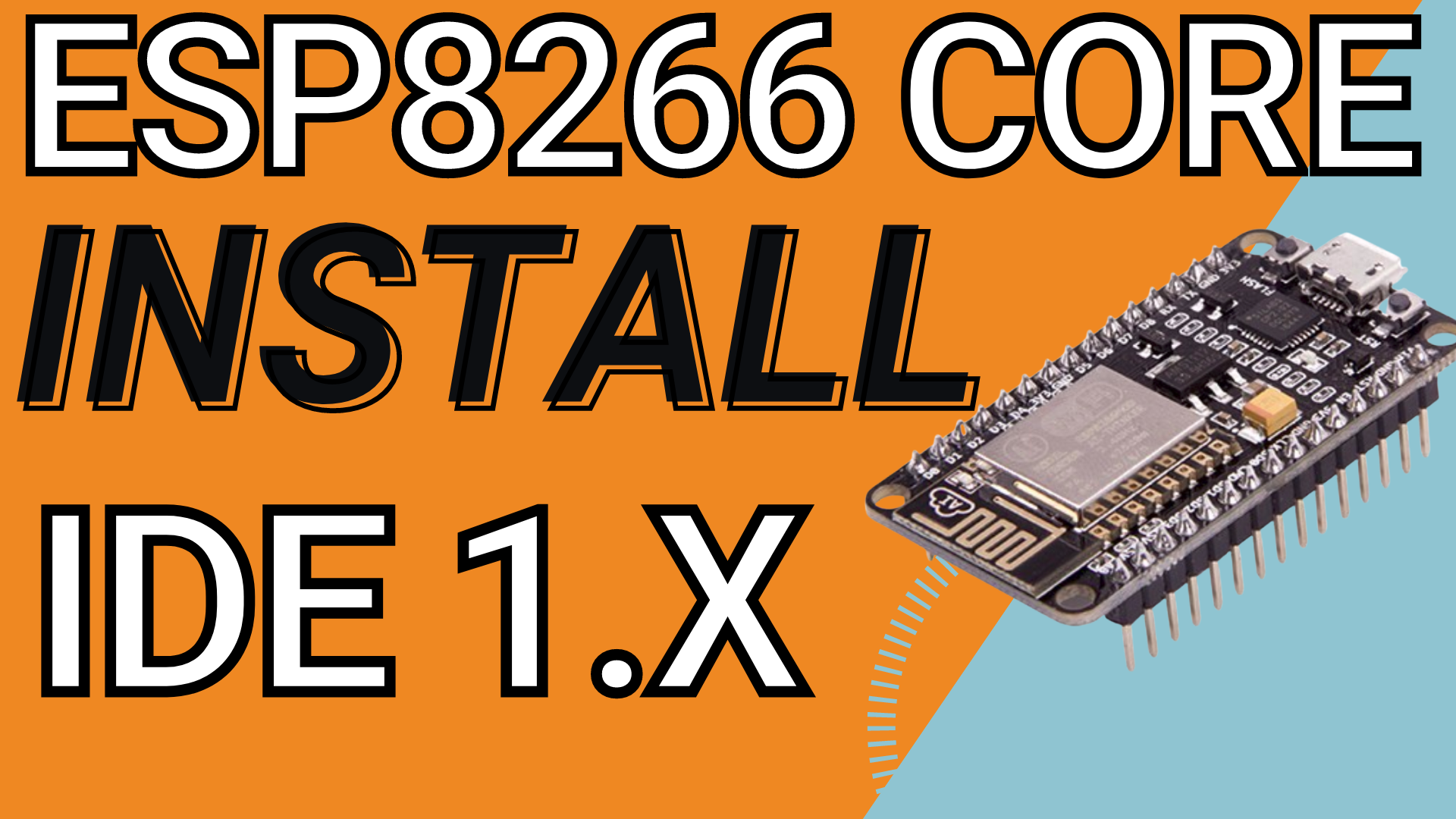 Programming Electronics Academy Get Your Arduino Ide Setup For Esp8266 In 90 Seconds 🧰 Milled