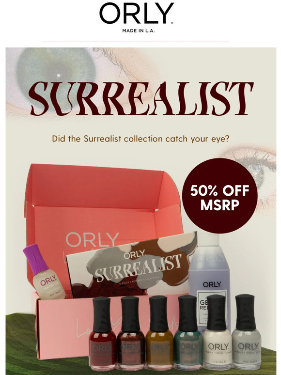 Orly: Take 50% Off Year-Round 🌟 | Milled