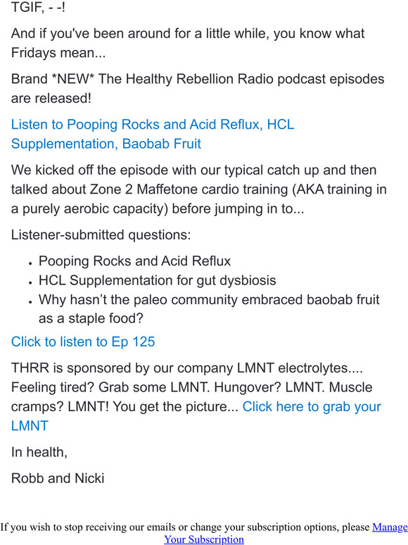 Robb Wolf's 30 Day Total Transformation: Pooping Rocks and Acid Reflux ...