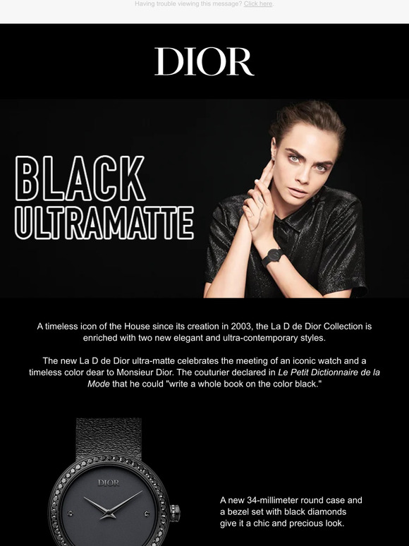 Dior: An Iconic Watch, A Timeless Color | Milled