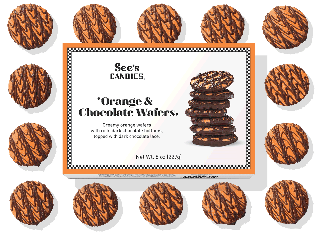 See's Candies: Chocolate & Orange Wafers Return for Halloween! 🎃 | Milled