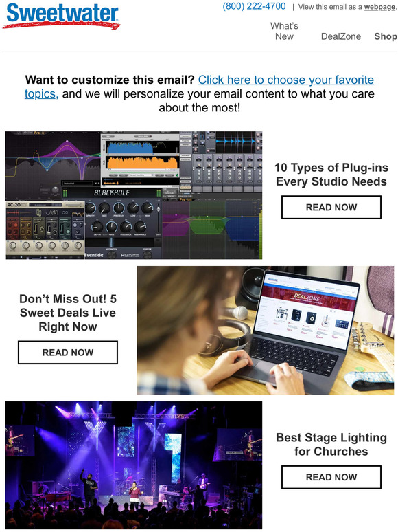Sweetwater: 10 Types of Plug-ins Every Studio Needs | Milled