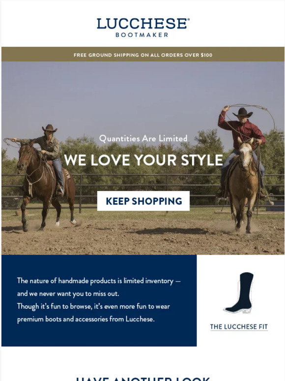 Lucchese: We Love Your Style! | Milled