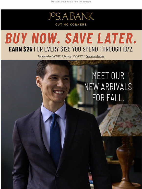 Jos. A. Bank: Meet The Tailored Fit Suit. | Milled