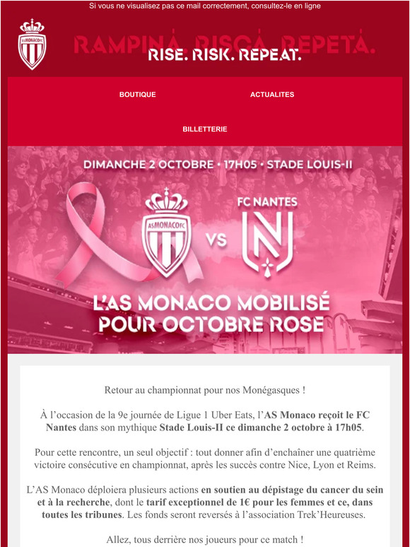 AS Monaco: La trêve c'est bien... L'AS Monaco c'est mieux ! | Milled