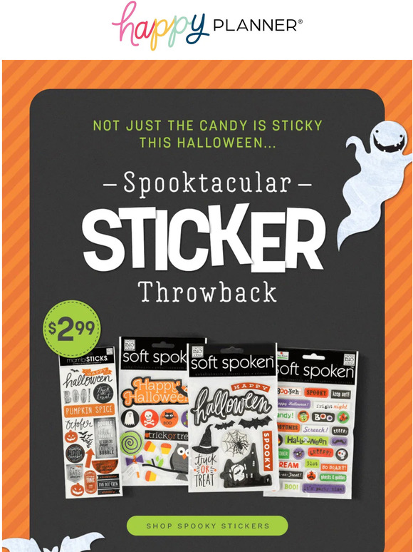 The Happy Planner: $2.99 Stickers, DIY Goodie Bags, + Spooky Wallpapers ...
