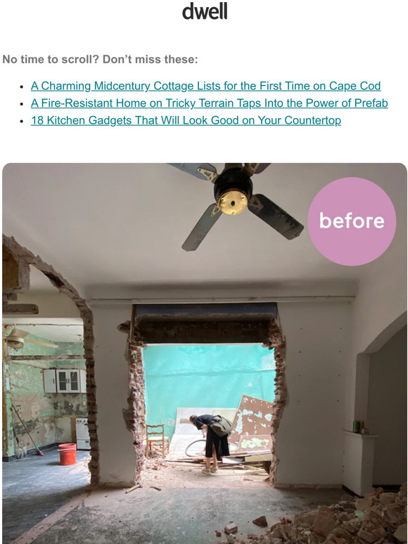 Dwell: A 200-Square-Foot ADU Packs a Playful Punch With Murals and ...