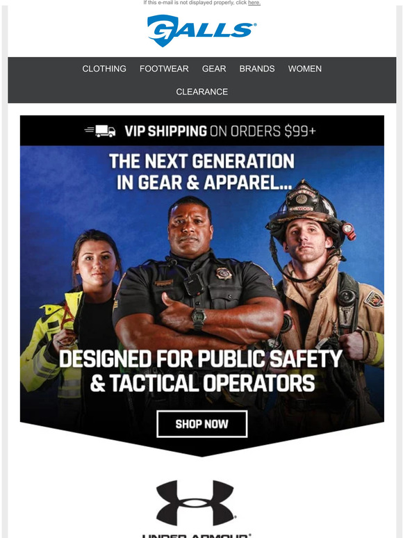 Galls: The next generation in gear & apparel... | Milled